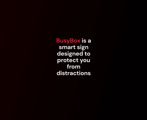 BusyBox Smart Sign