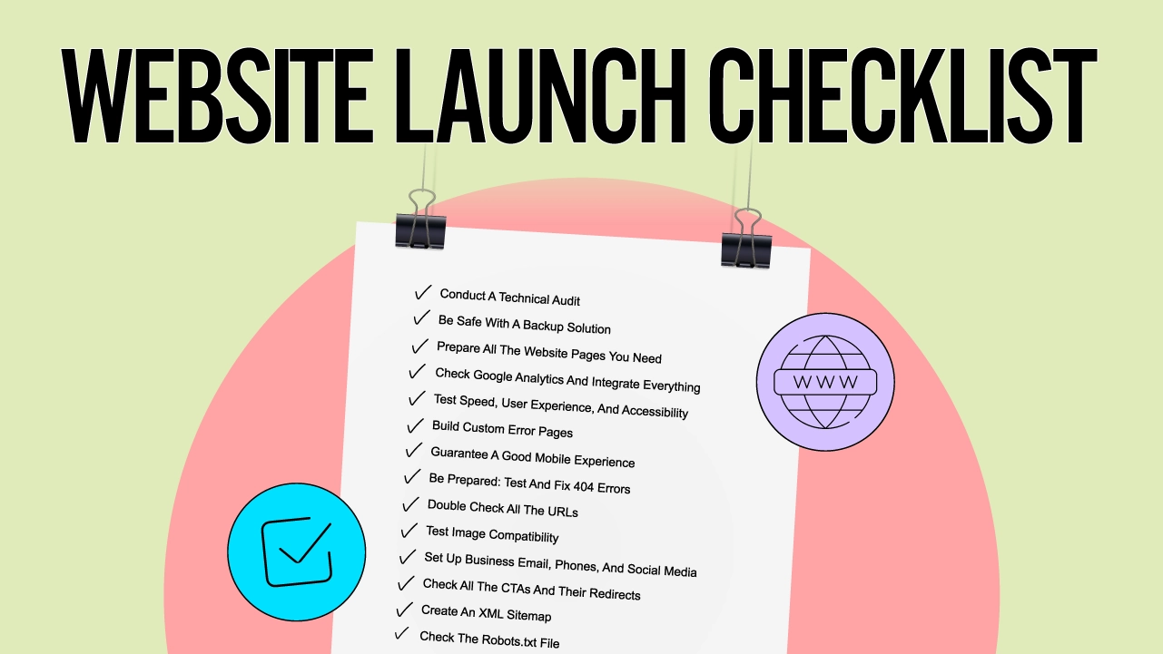 Website Launch Checklist: 20 Tips You Can’t Ignore