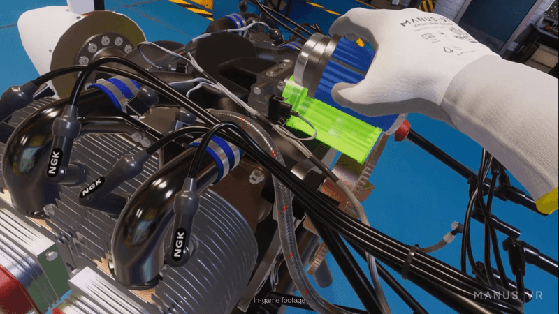 VR Training & Simulation Gloves for Industry & XR | MANUS