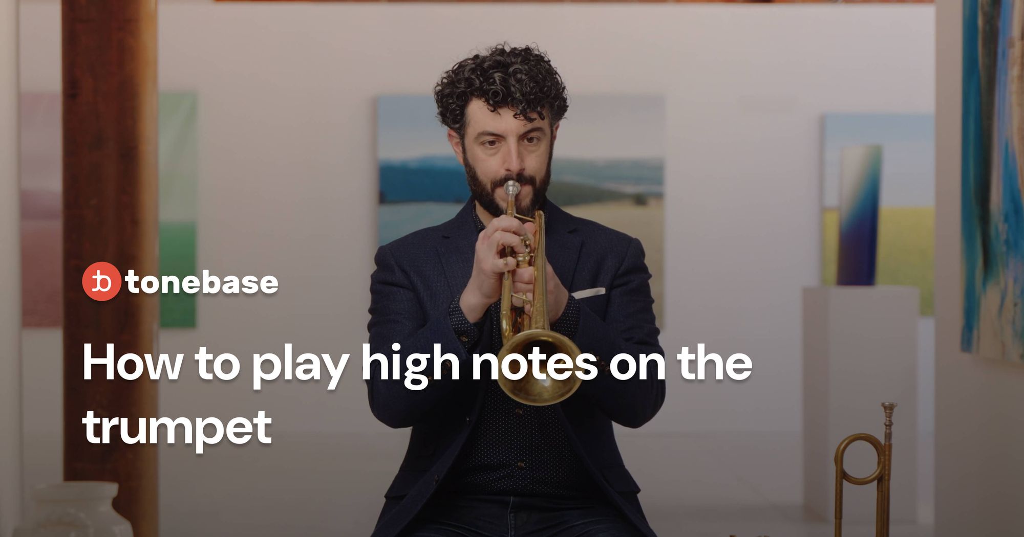 How to play high notes on the trumpet
