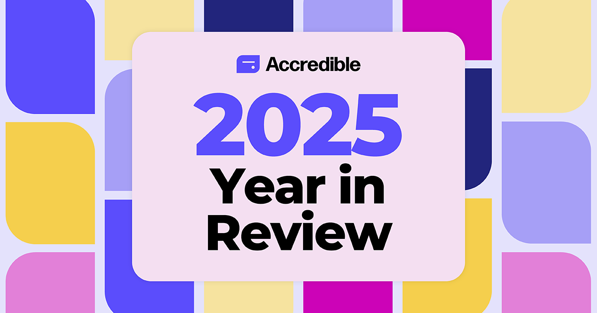 Accredible's 2025 Year in Review