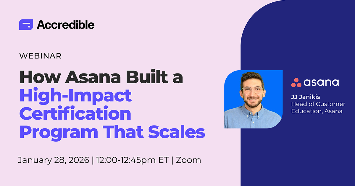 How Asana Built a High-Impact Certification Program That Scales