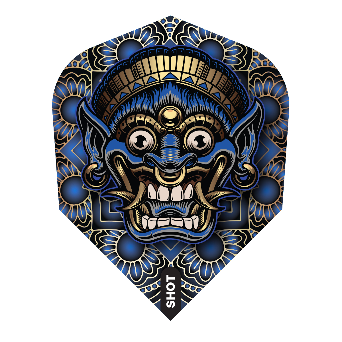 Tribal Weapon Java Dart Flight Set-Small Standard | Shot Darts