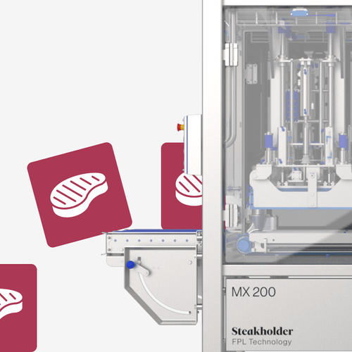 MX200 - 3D meat printer by Steakholder | Revolutionizing 3D printed meat