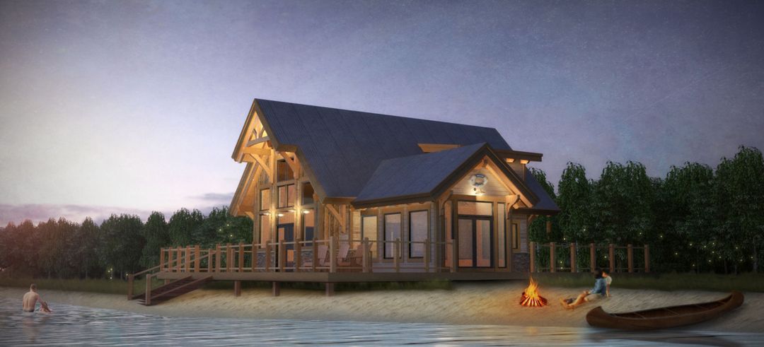 Timber Frame Designs & Plans | Canadian Timberframes