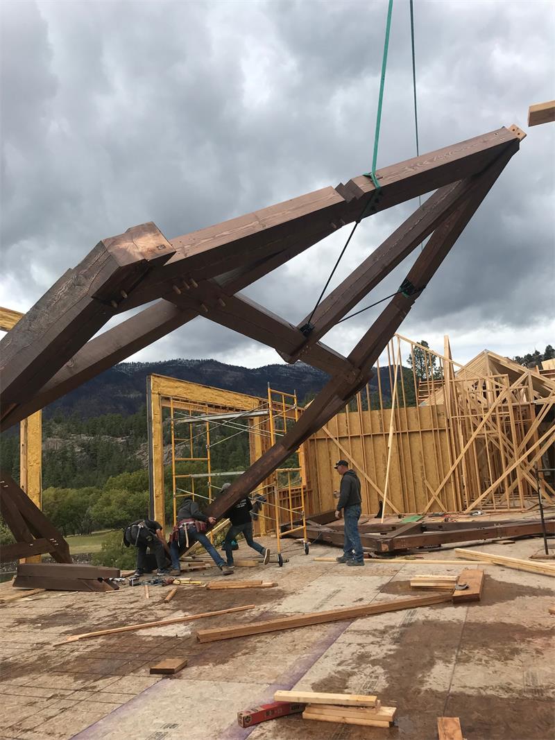 Durango Timber Home | Canadian Timberframes