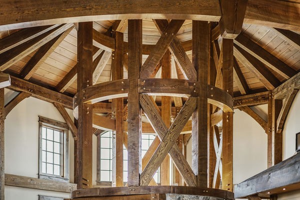 Rustic 'River' Calgary | Canadian Timberframes