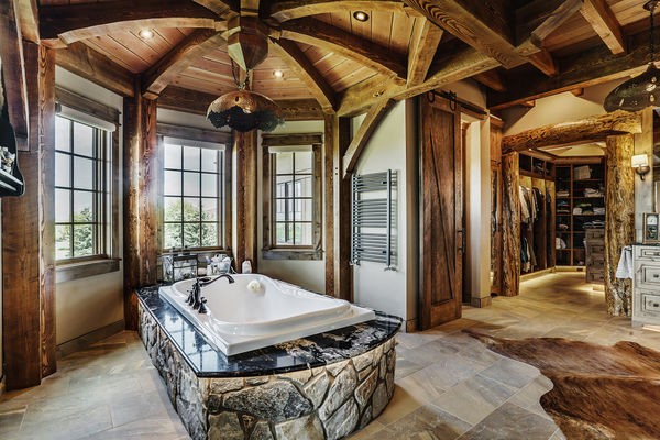 Rustic 'River' Calgary | Canadian Timberframes