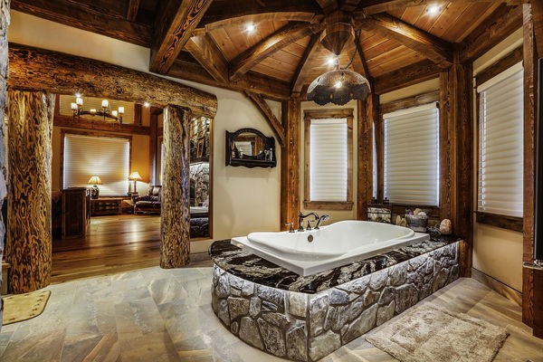 Rustic 'River' Calgary | Canadian Timberframes