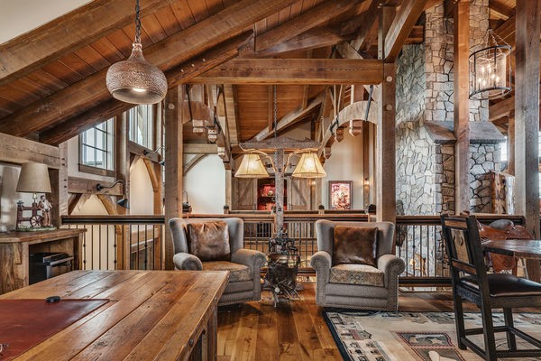 Rustic 'River' Calgary | Canadian Timberframes