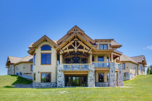 Rustic 'River' Calgary | Canadian Timberframes