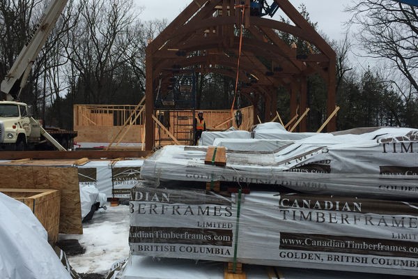 Bay of Quinte Timber Home | Canadian Timberframes