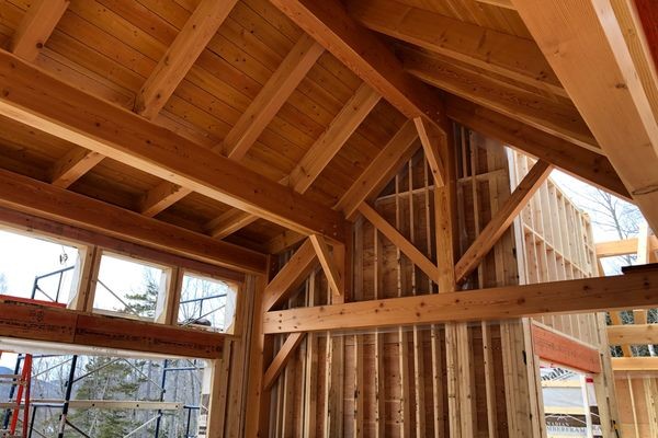 White Mountain Timber Home | Canadian Timberframes