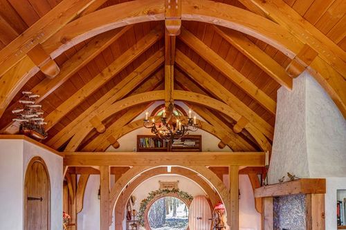 Oregon Hobbit House | Canadian Timberframes