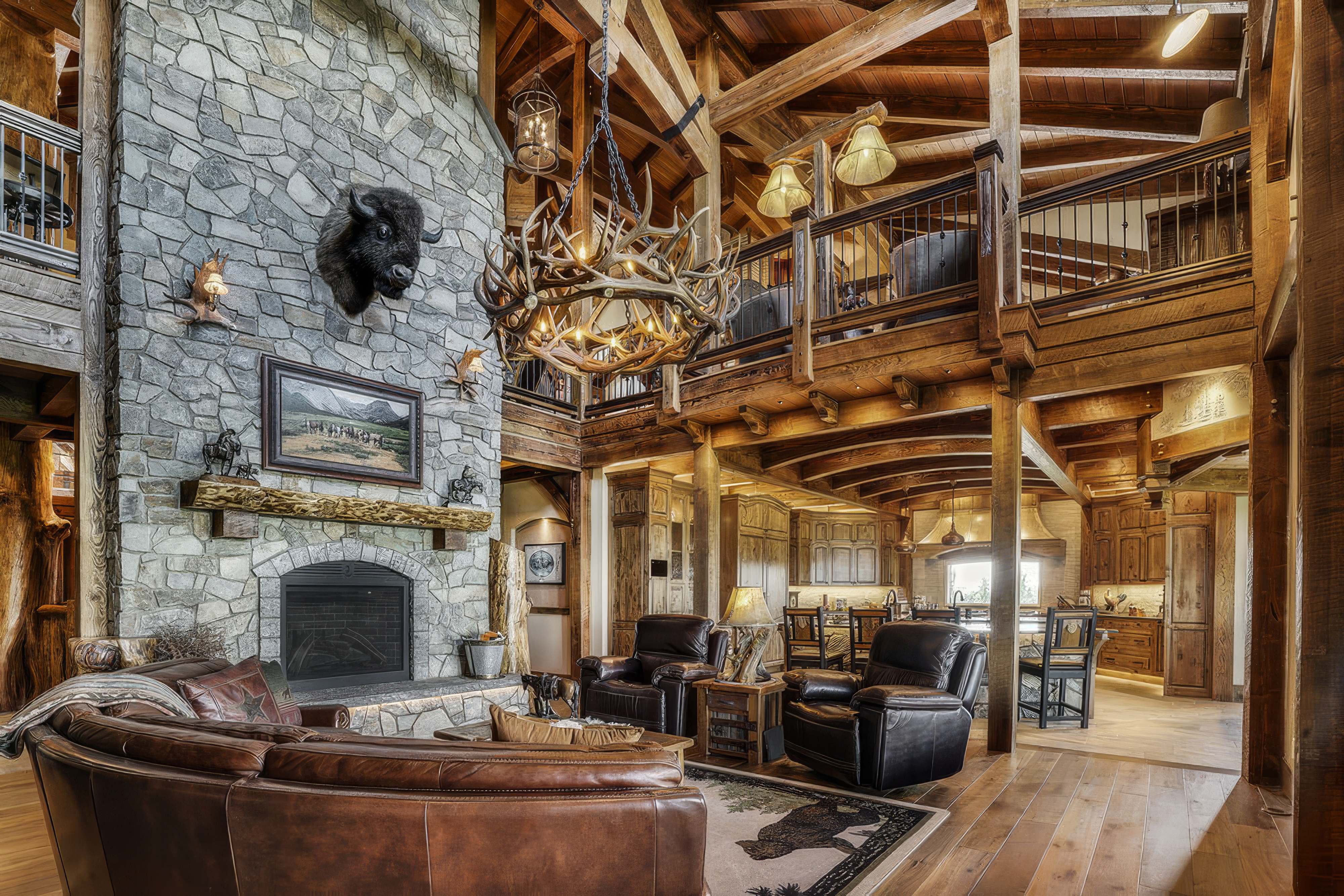 Rustic 'River' Calgary | Canadian Timberframes