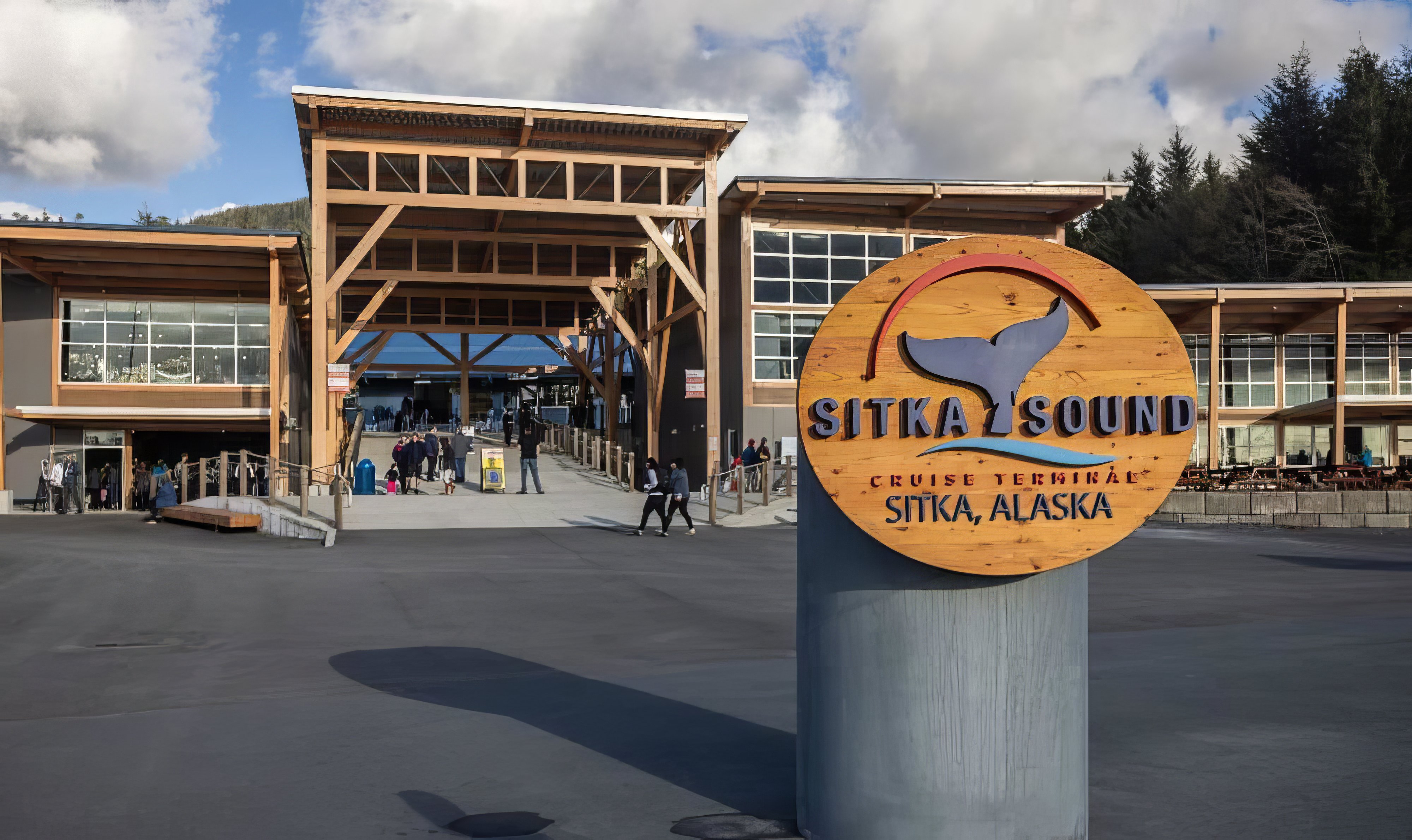 Halibut Point Cruise Terminal | Canadian Timberframes