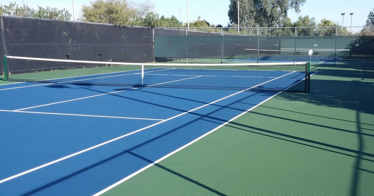 GameCo Tennis Court Color Creator: GA Sports Construction