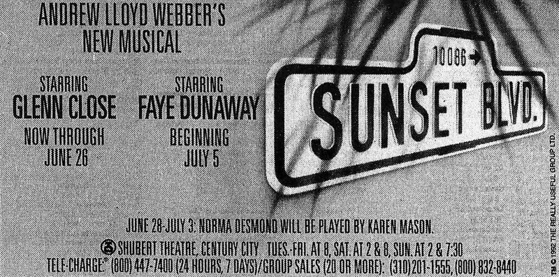 Sunset Boulevard • Andrew Lloyd Webber Musicals
