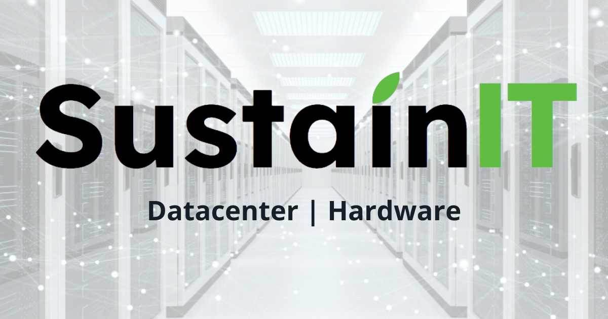 SustainIT | Cabinet de Conseil Datacenter & Stratégie d'Infrastructure