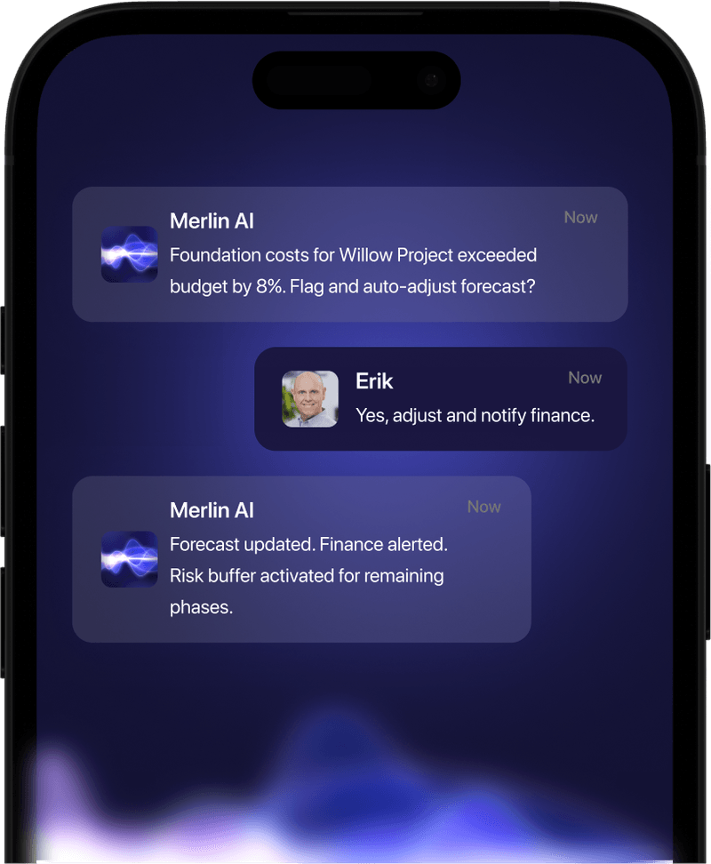 Merlin AI - AI Powered ERP for Construction