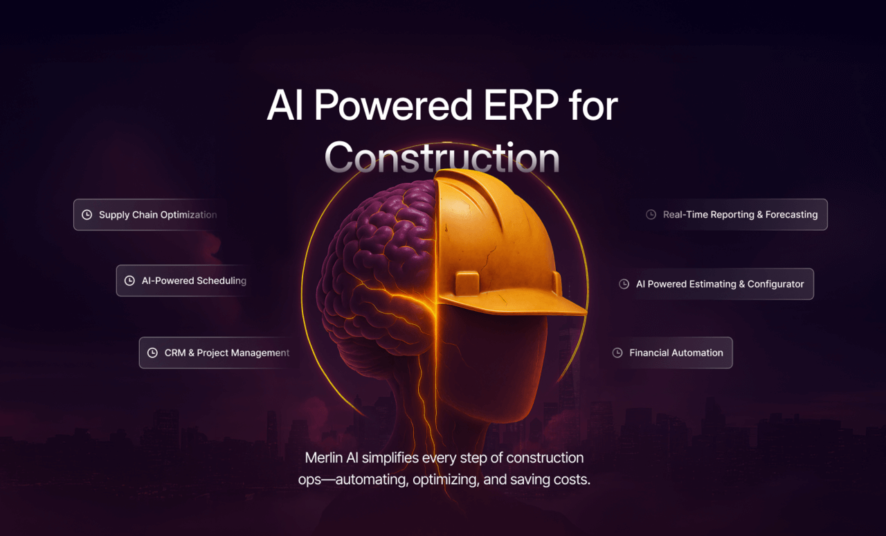 Merlin AI - AI Powered ERP for Construction
