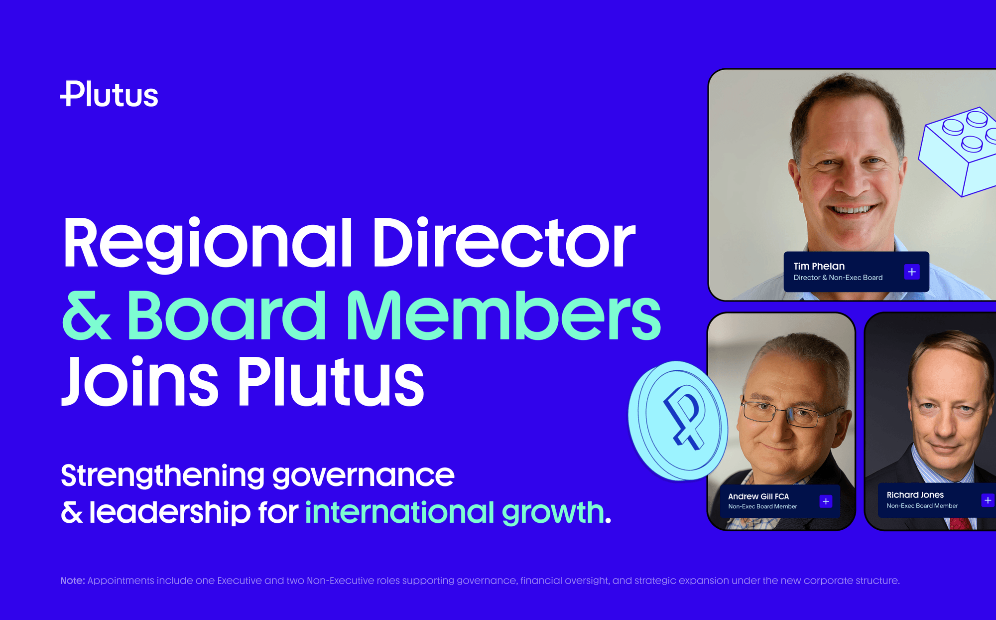 Board Expansion & New Regional Director Appointment | Plutus