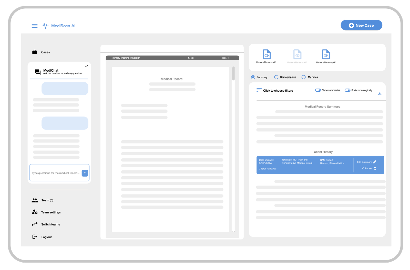 AI Medical Record Summaries in Minutes