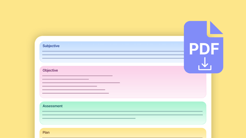 SOAP Template Example for Multiple Pets, Written by a Veterinarian ...