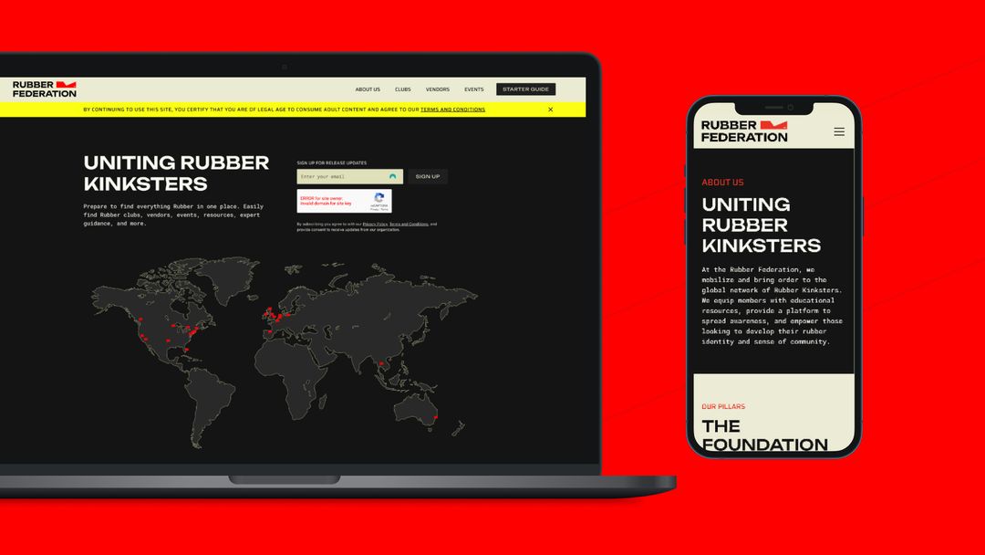 Rubber Kinksters™, United and Empowered | The Rubber Federation™