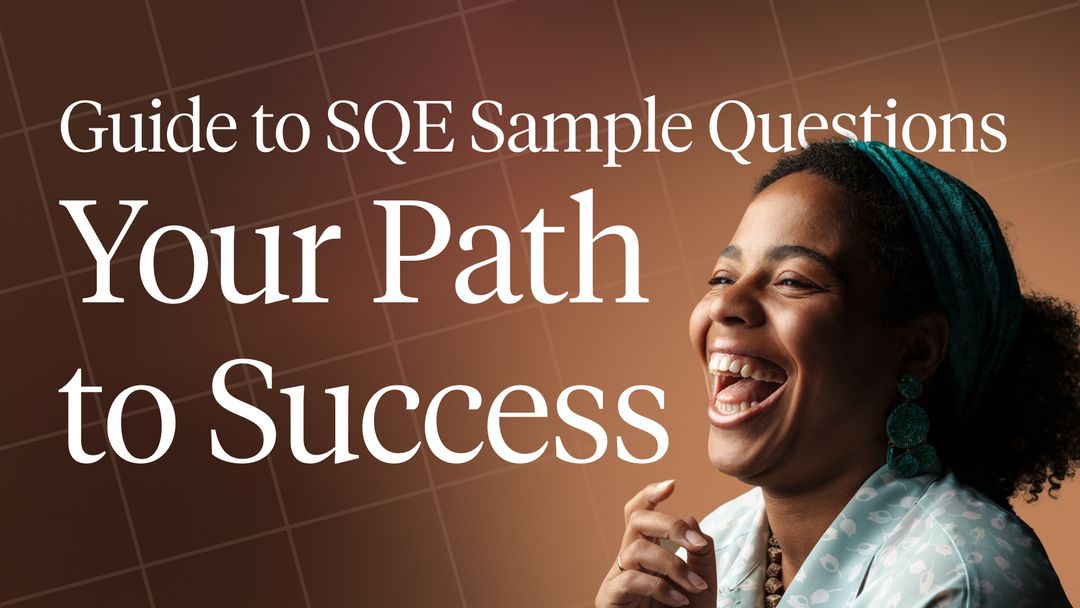 Guide to SQE Sample Questions: Your Path to Success