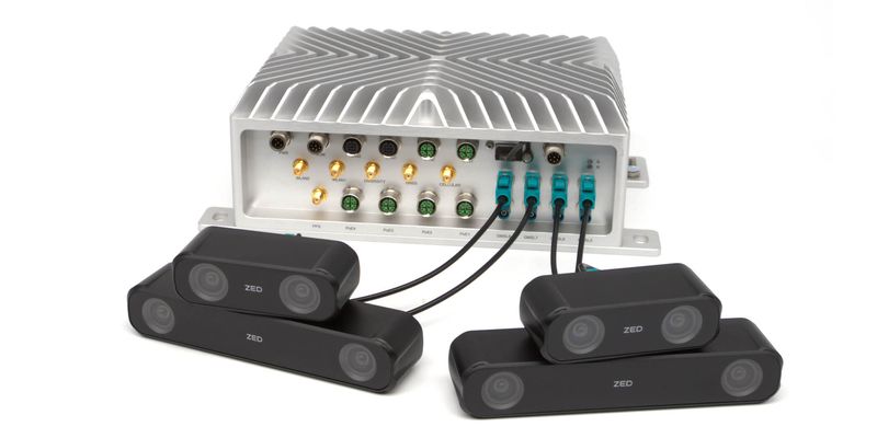 Stereolabs ZED X compatible with Syslogic AI Rugged Computer