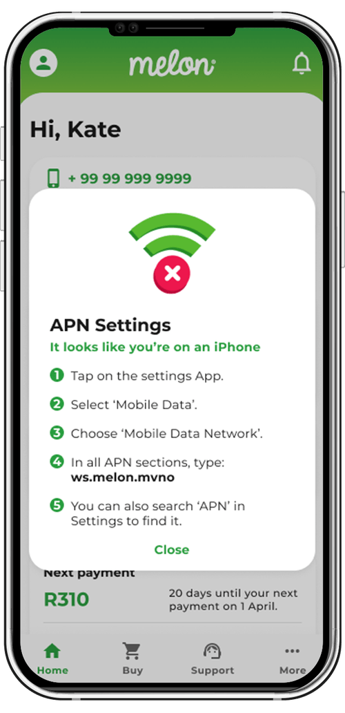 Sign Up & Activate Your Melon SIM
