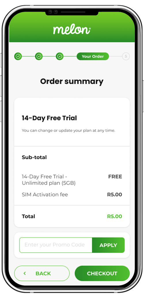 Sign Up & Activate Your Melon SIM