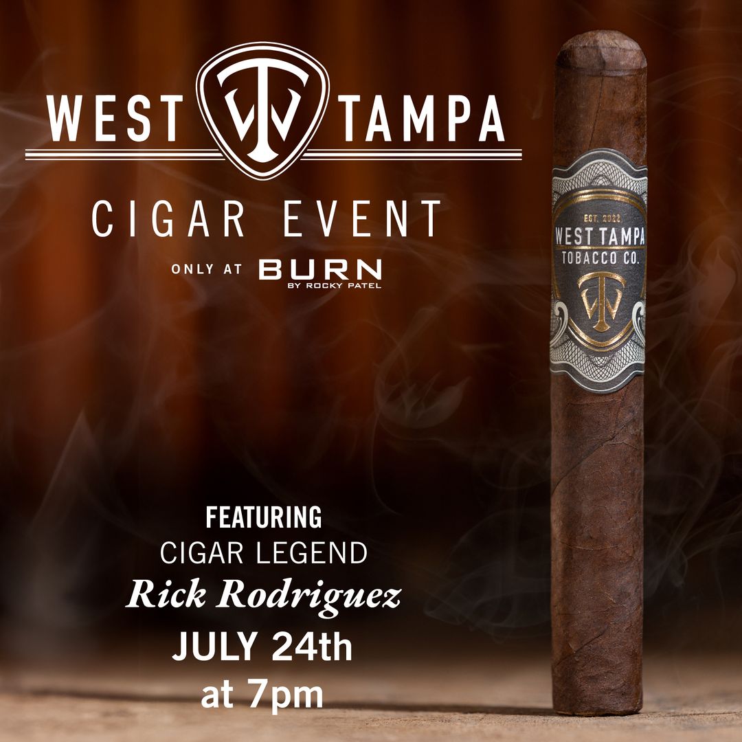 West Tampa Tobacco Cigar Event at BURN! on Jul 24, 2024 | Pittsburgh ...