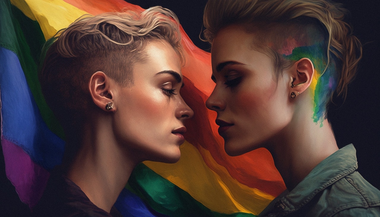 Midjourney AI Styles featuring LGBTQ+ themes | Andrei Kovalev's Midlibrary