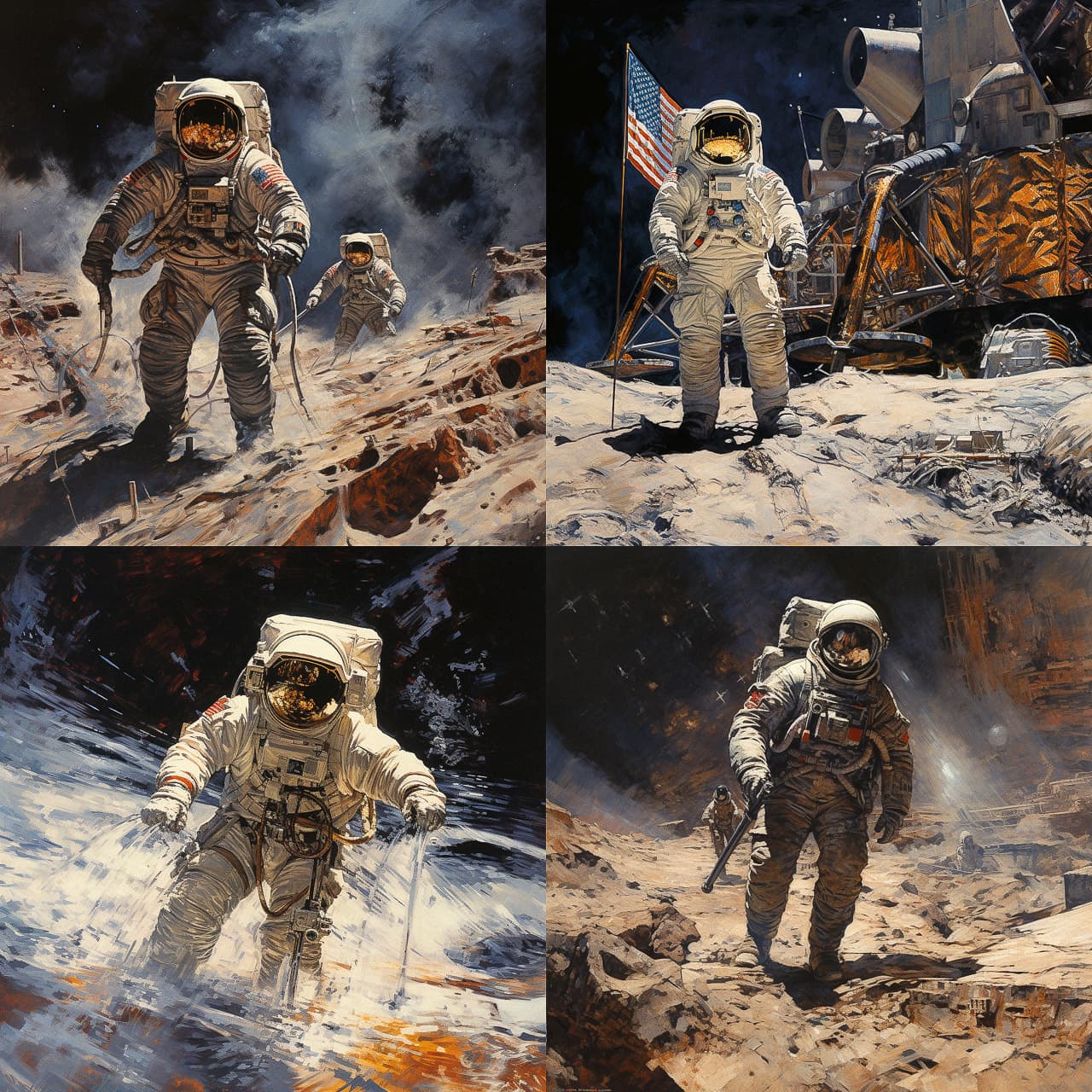 Midjourney AI Styles featuring Sci-fi + Cyberpunk themes | Andrei Kovalev's Midlibrary