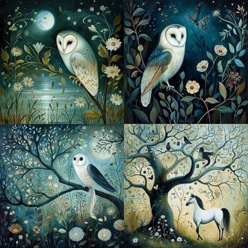Naomi Tydeman Midjourney style | Andrei Kovalev's Midlibrary