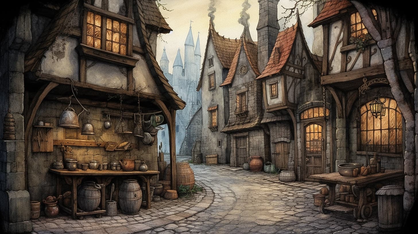 Anton Pieck Midjourney style | Andrei Kovalev's Midlibrary