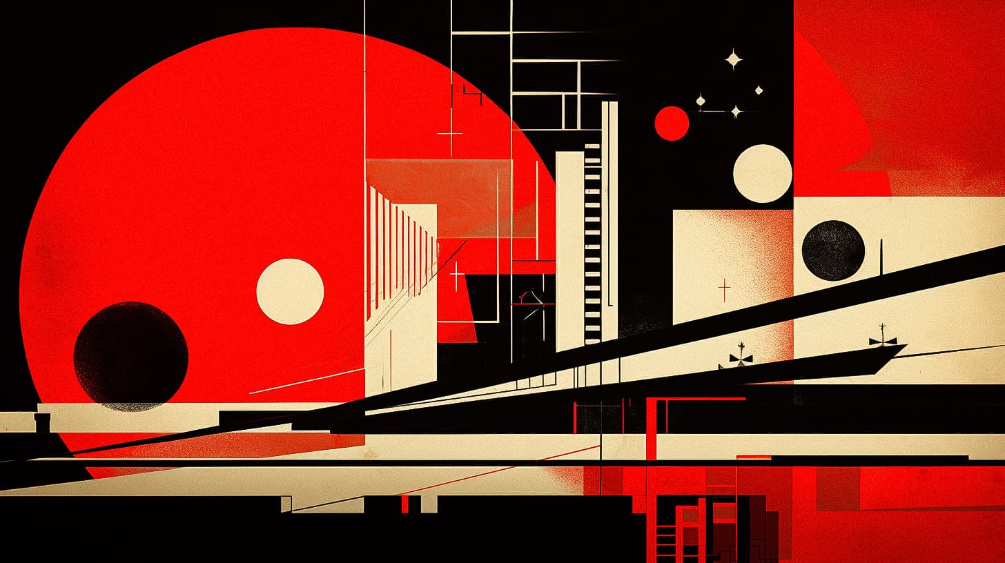 Alvin Lustig Midjourney style | Andrei Kovalev's Midlibrary