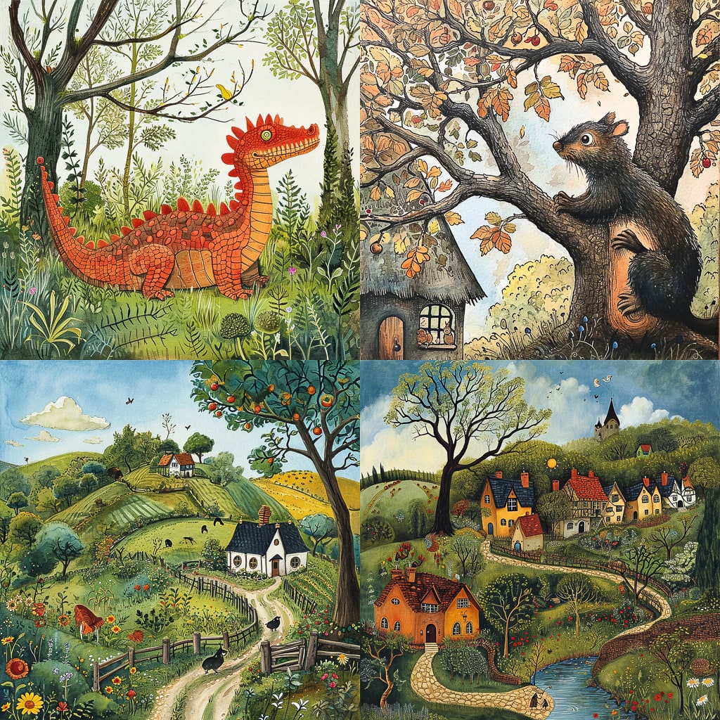 Midjourney AI Styles featuring Funny styles | Andrei Kovalev's Midlibrary