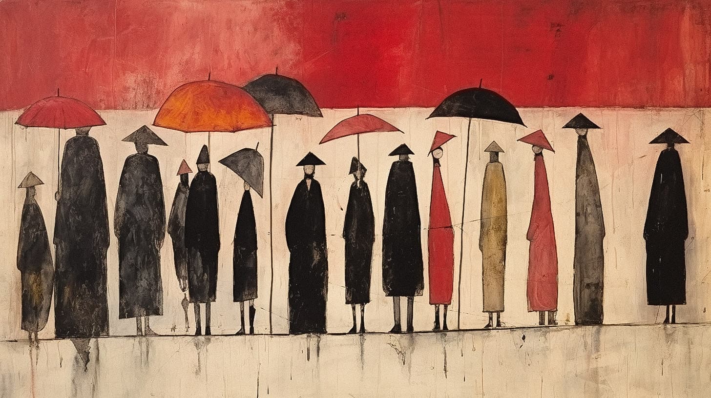 Ben Shahn Midjourney style | Andrei Kovalev's Midlibrary