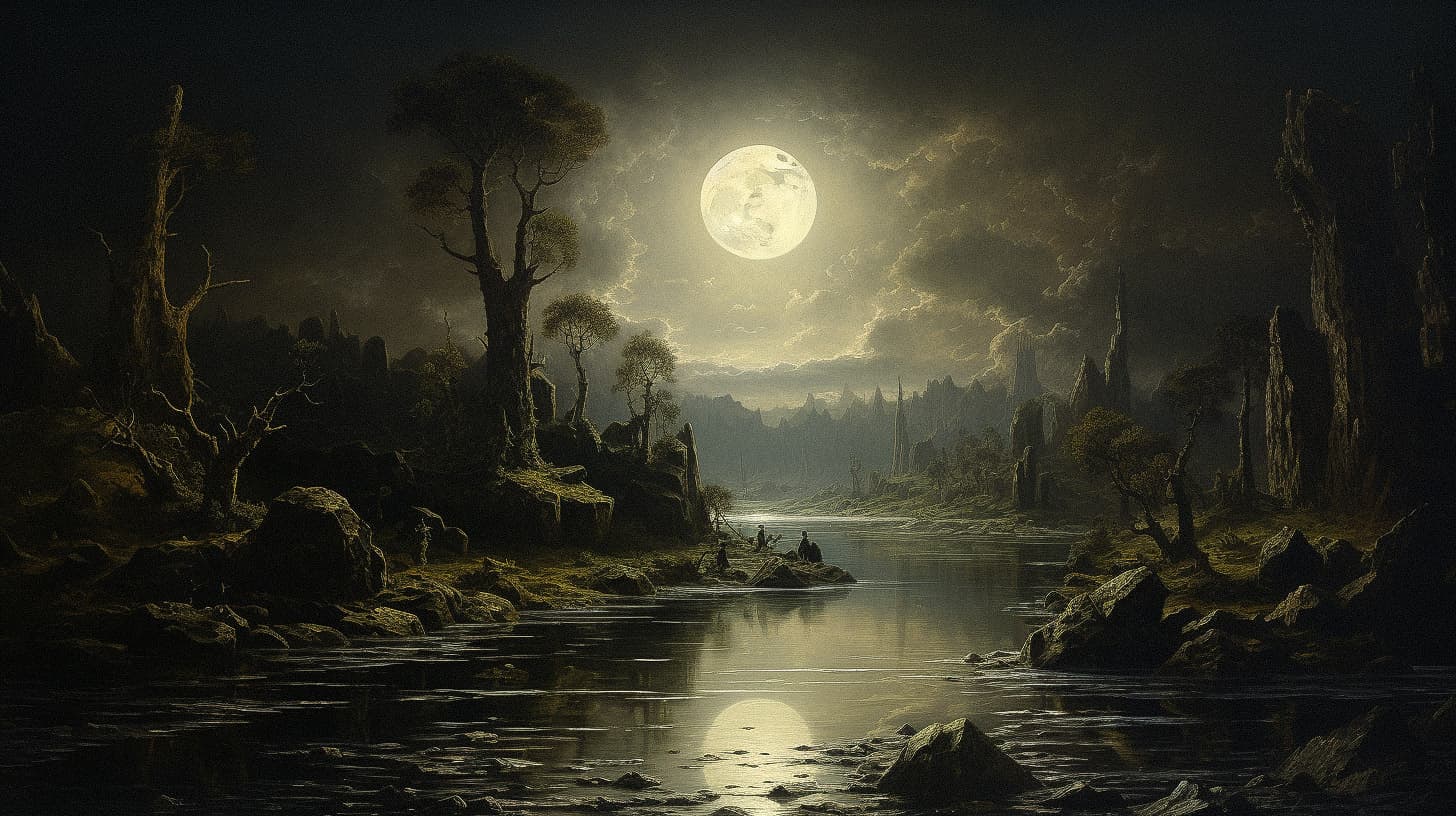 Carl Gustav Carus Midjourney style | Andrei Kovalev's Midlibrary