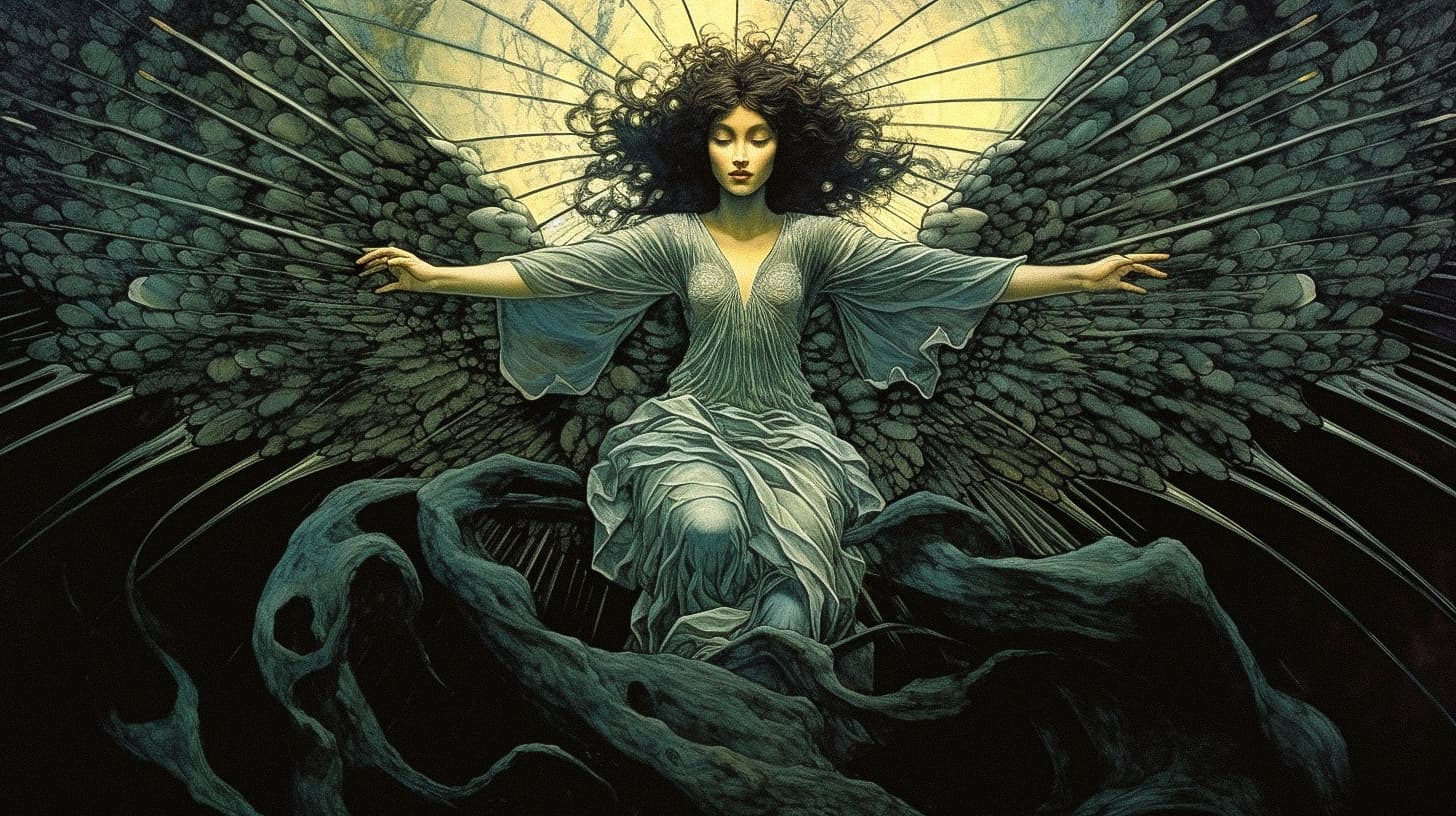 Carlos Schwabe Midjourney style | Andrei Kovalev's Midlibrary