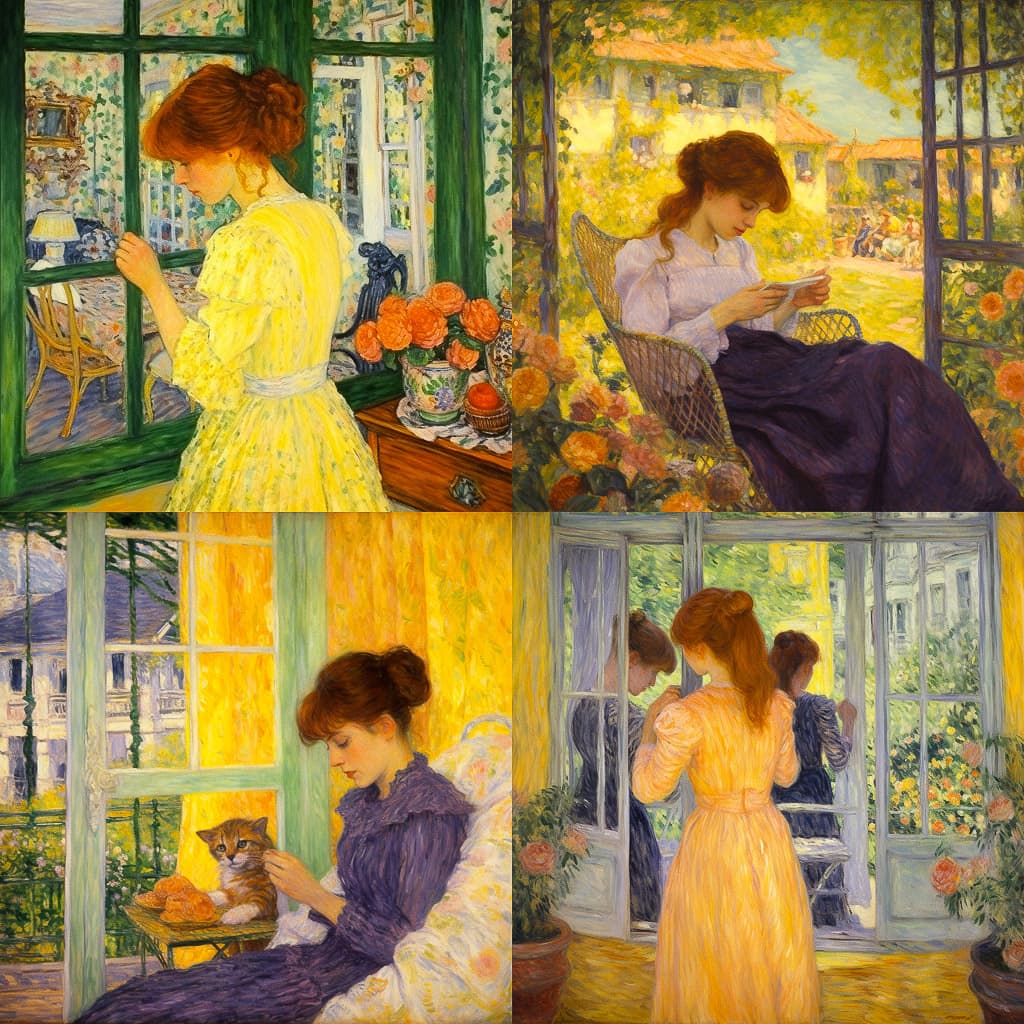 Helene Beland Midjourney style | Andrei Kovalev's Midlibrary