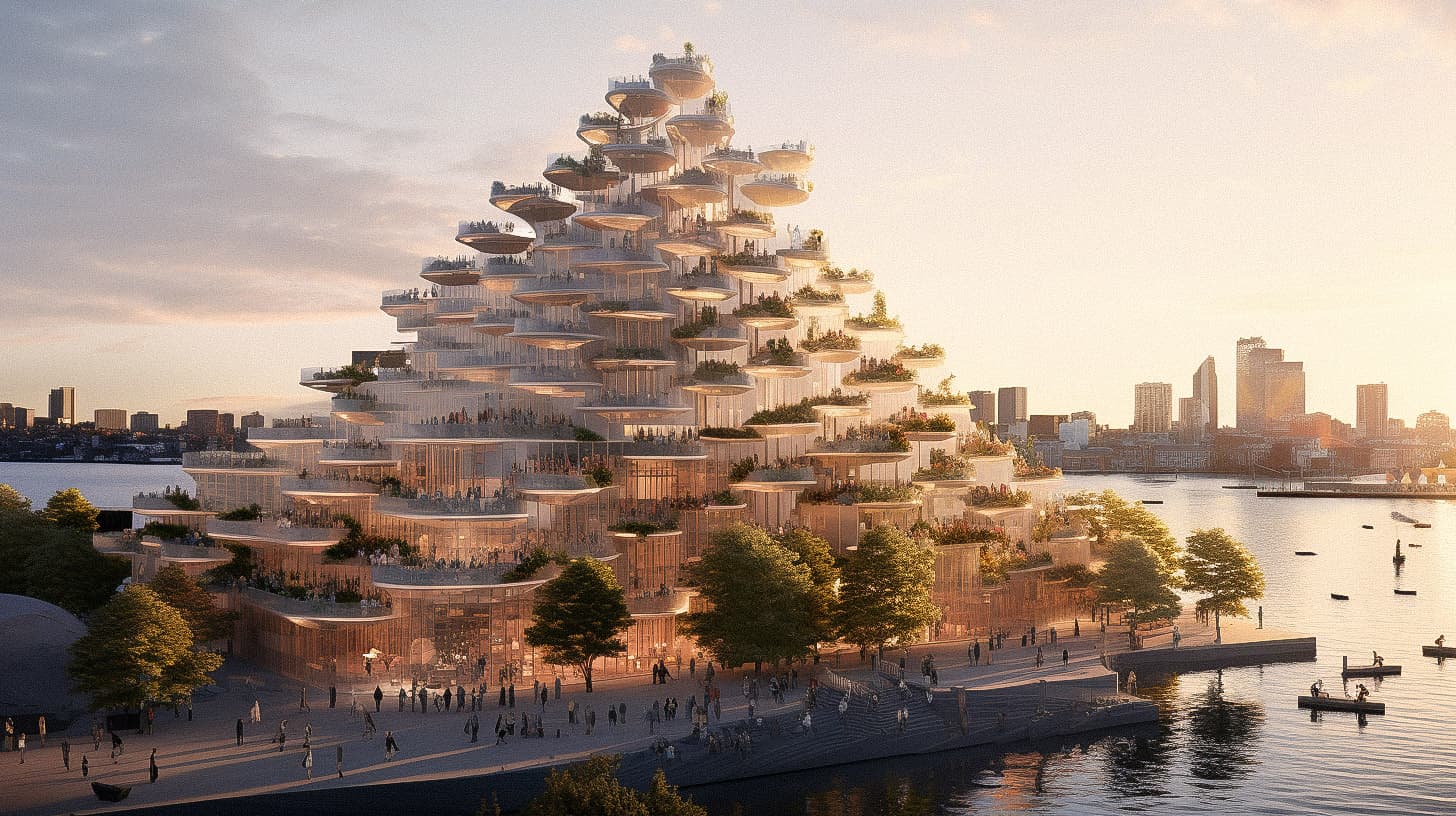 Bjarke Ingels Midjourney style | Andrei Kovalev's Midlibrary