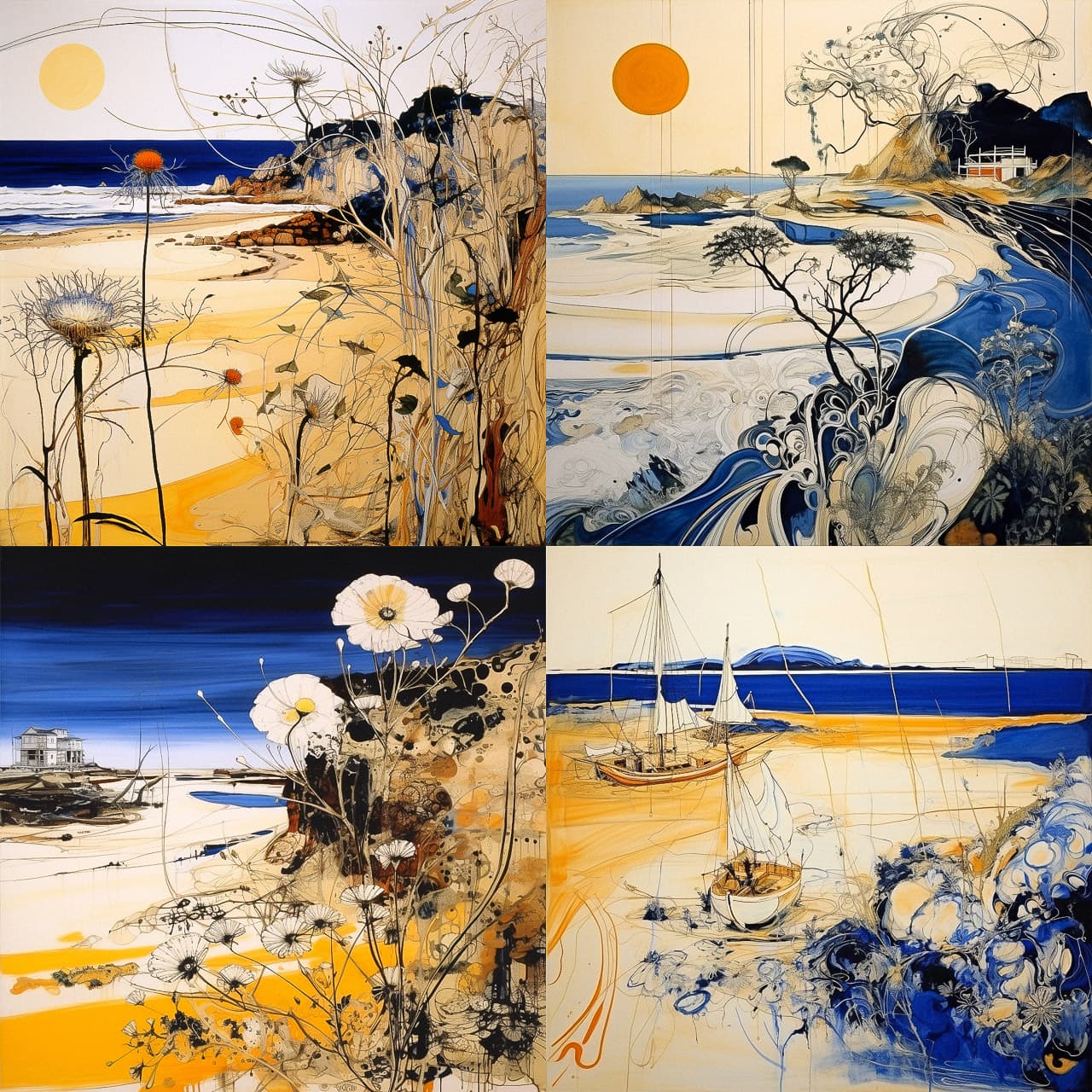 James Rosenquist Midjourney style | Andrei Kovalev's Midlibrary