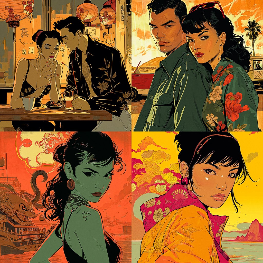 Becky Cloonan Midjourney style | Andrei Kovalev's Midlibrary