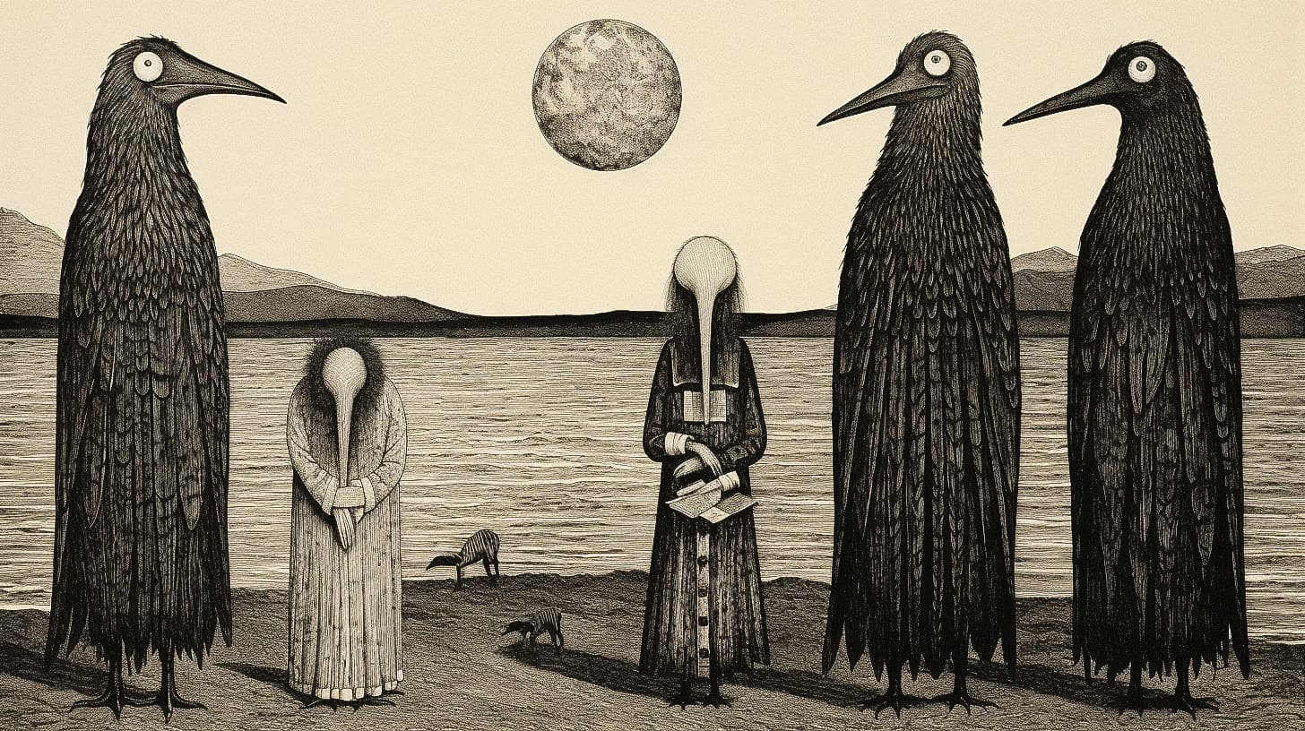Edward Gorey Midjourney style | Andrei Kovalev's Midlibrary