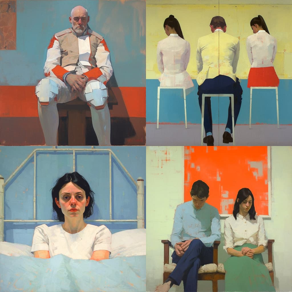 Chantal Joffe Midjourney style | Andrei Kovalev's Midlibrary