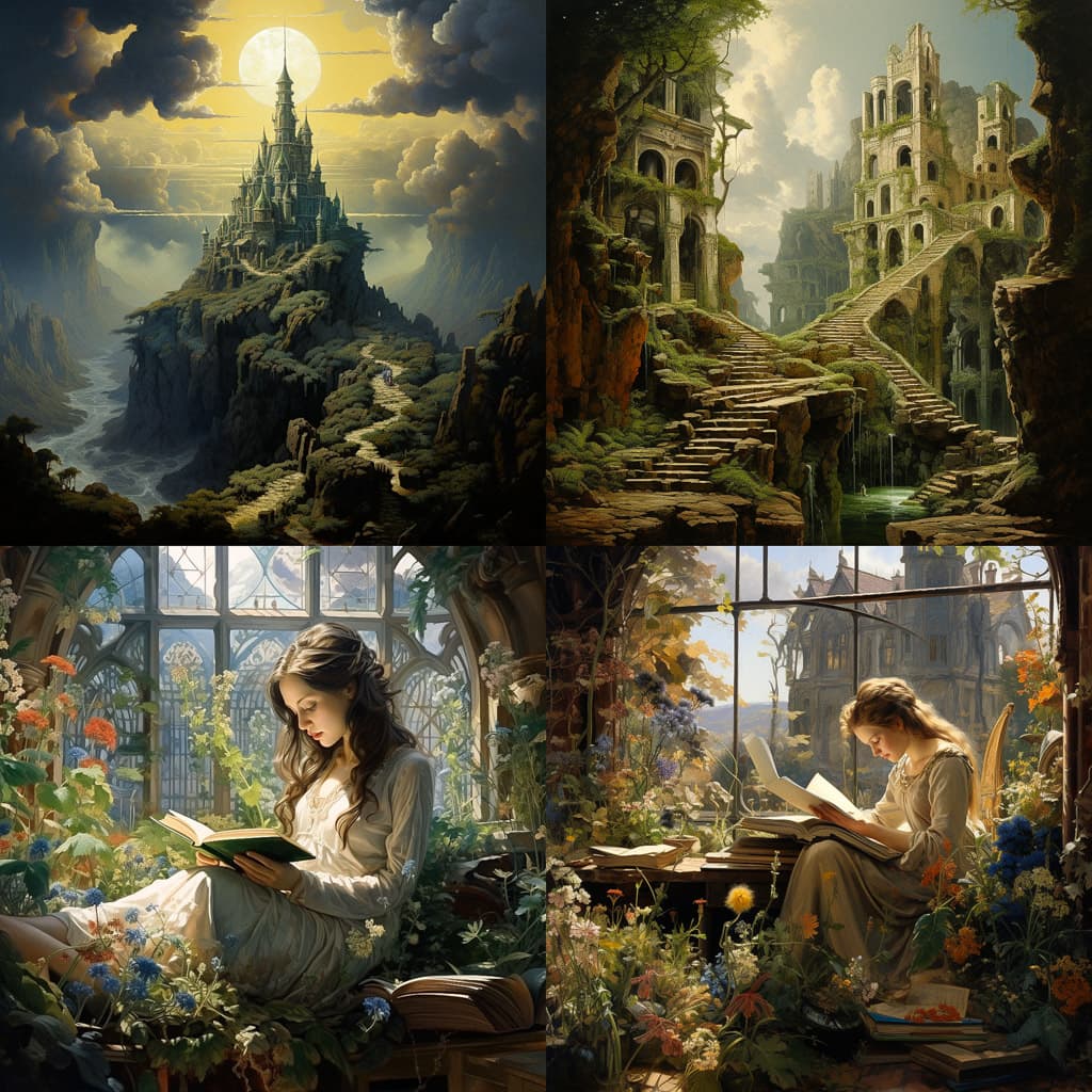 Alexandre Benois Midjourney style | Andrei Kovalev's Midlibrary